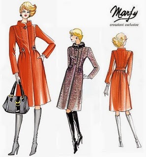 Tany et La Mode: Channeling vintage style with my Marfy coat – O casaco ...