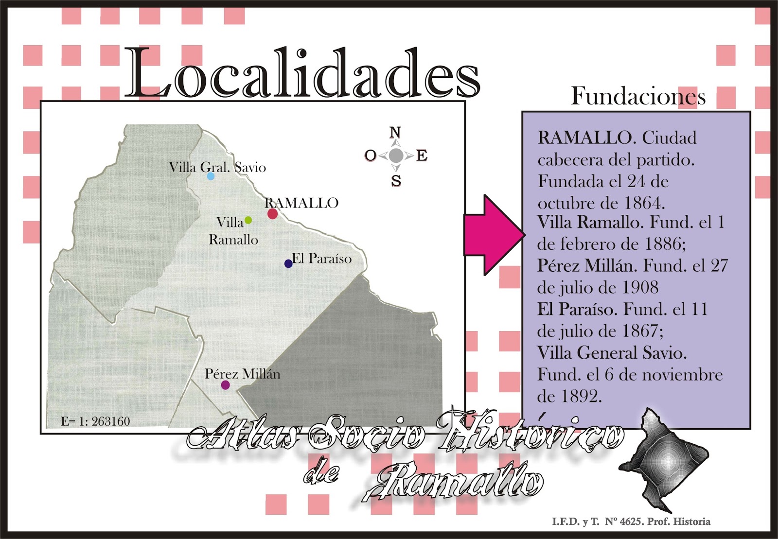 Clase Turista: Mapas temáticos de Ramallo