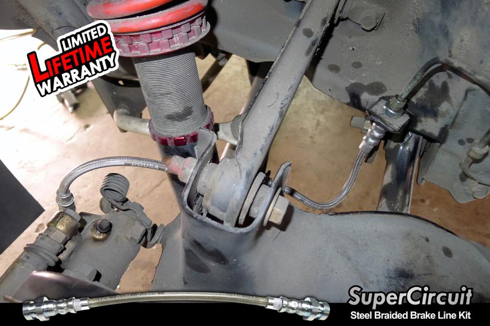 SUPERCIRCUIT Steel Braided Brake Lines: March 2013