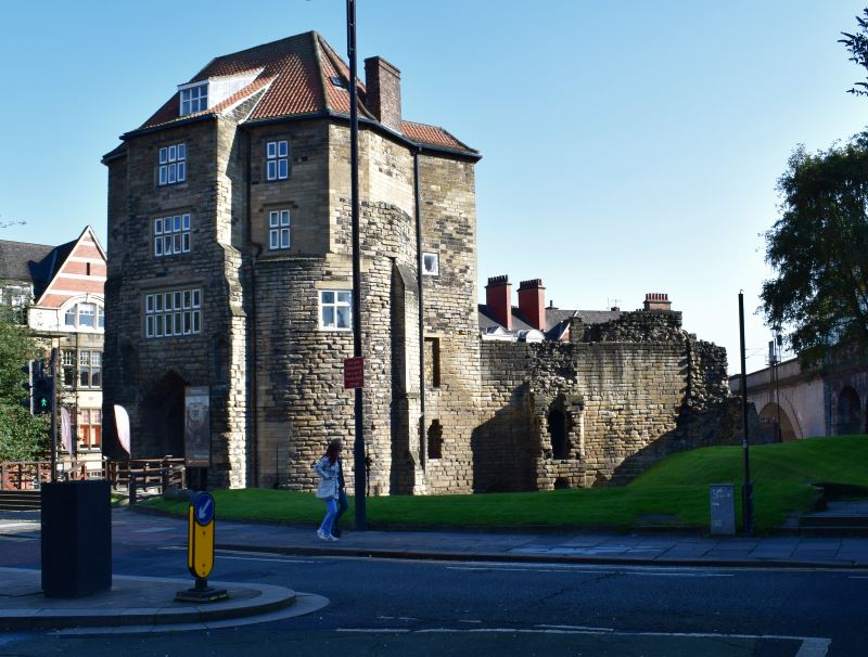 Photographs Of Newcastle: Castle Keep - Black Gate