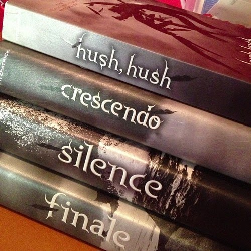 La chica de los libros: Reseña: Saga "Hush Hush" de Becca Fitzpatrick