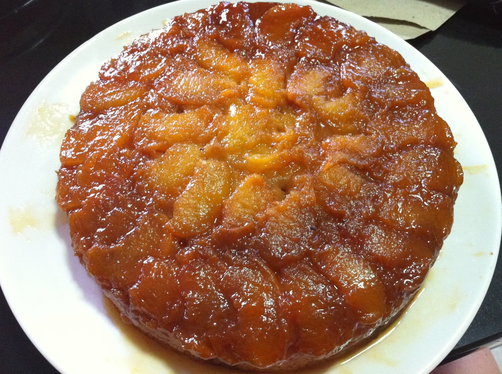 The Kitchen Is My Shrink: Peach Tatin Cake