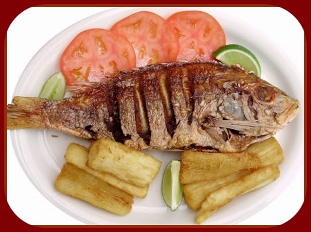 Comida Colombiana: Delicioso Bagre frito
