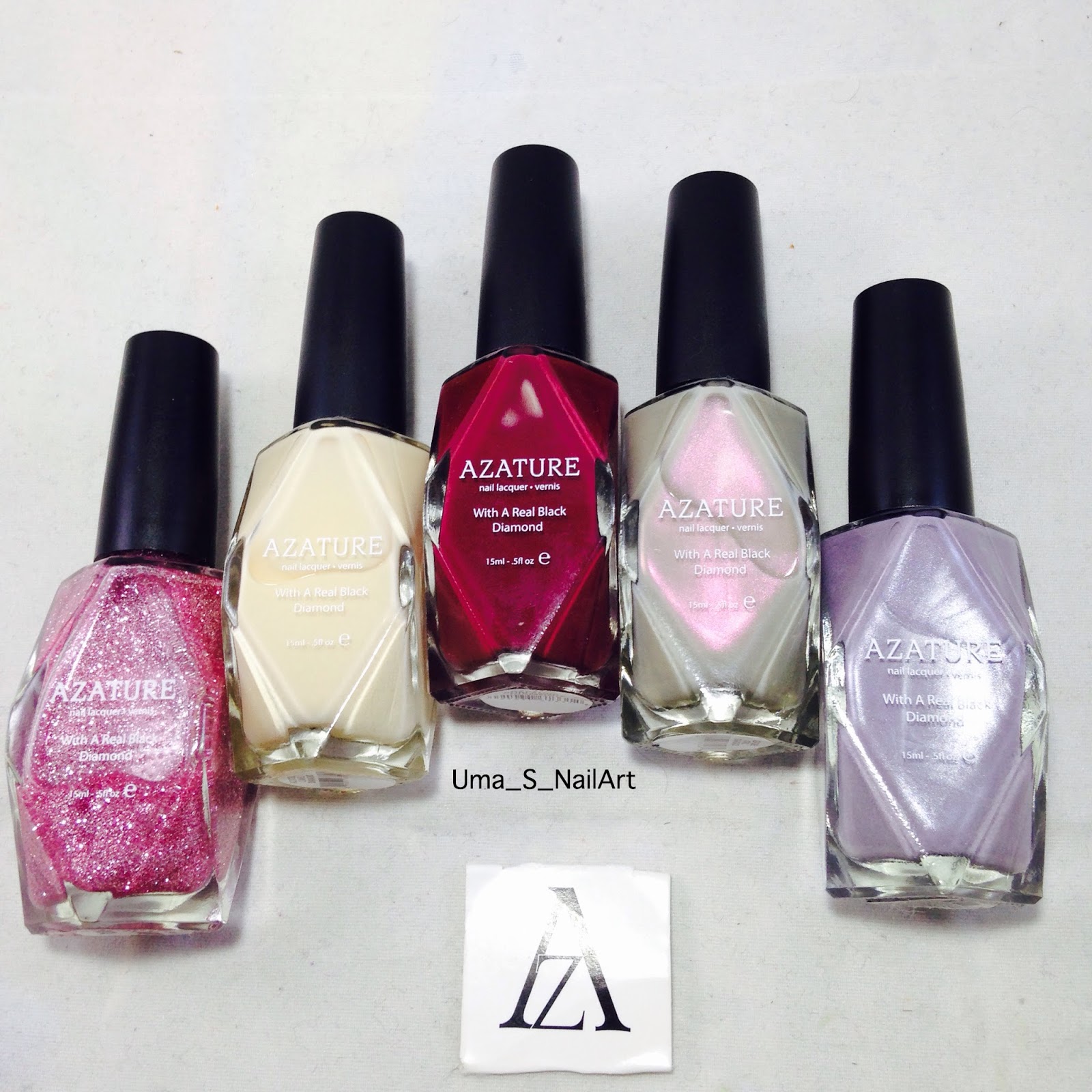 Azature Polishes Review and Swatches..
