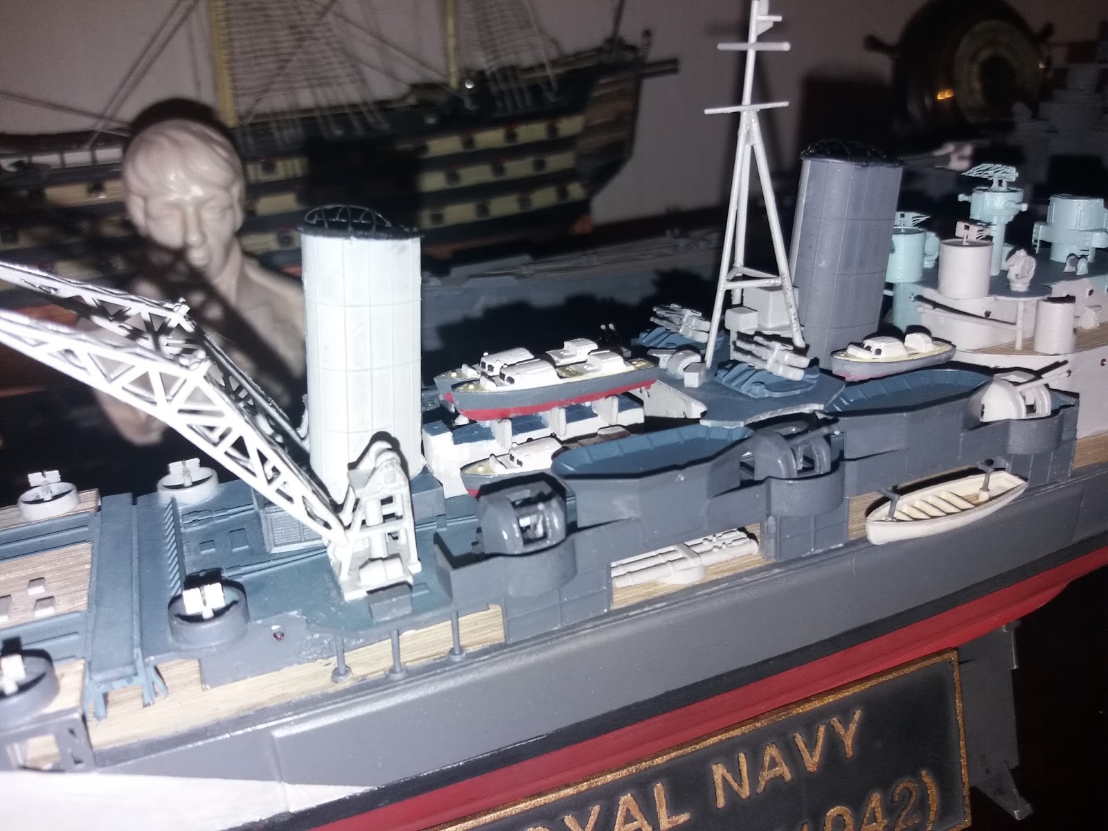 . The Hinckley Shipyard: Project HMS Belfast 1:350 Trumpeter. A step by ...