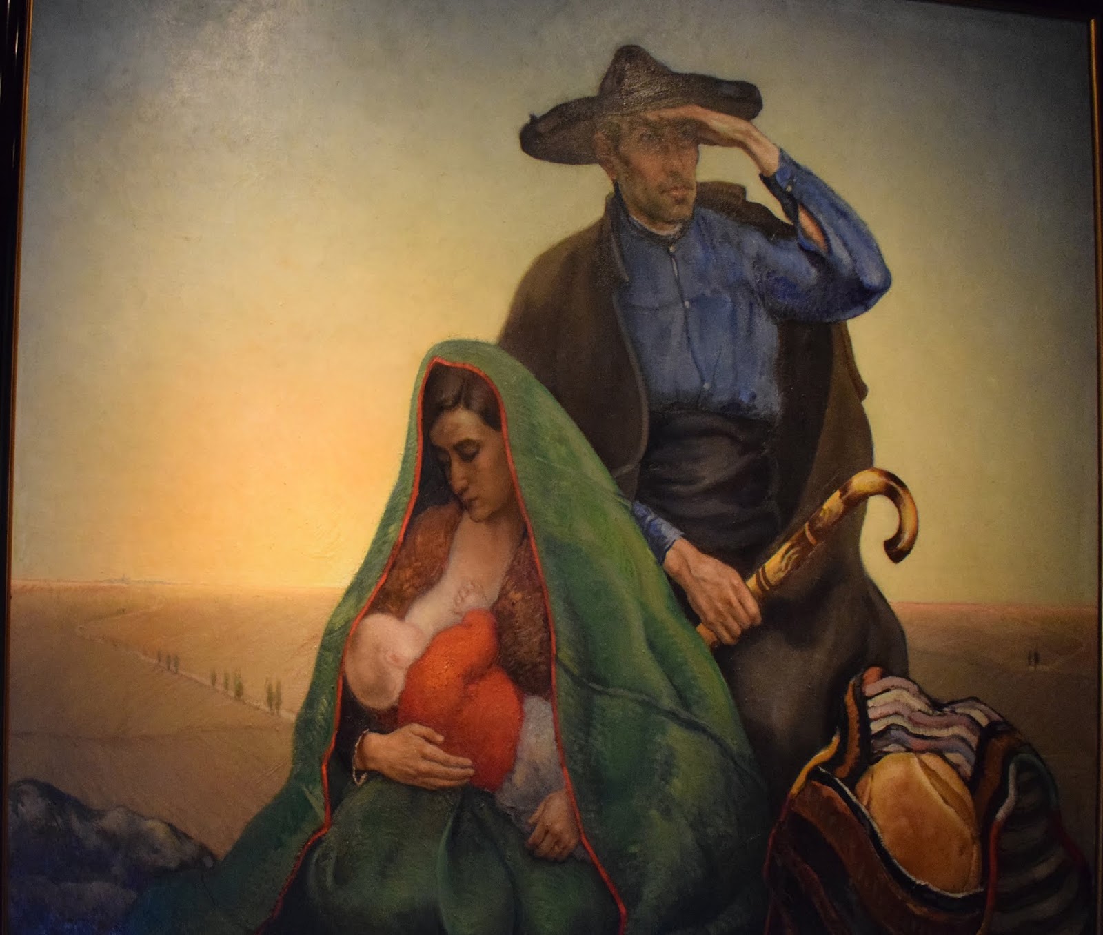 Ynés de Trujillo: Caprotti en Ávila: el pintor atrapado por la nieve ...