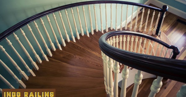 Railing Kayu Melintir Klasik Modern ~ INDO RAILING