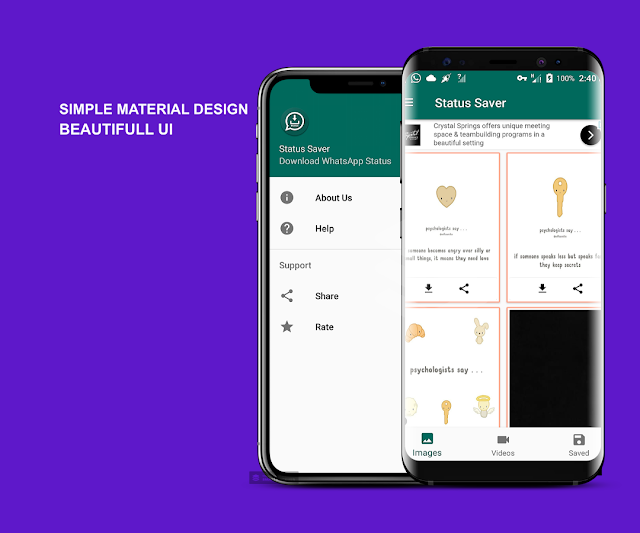 Whatsapp Status Saver - Mobile Apps | CodeGrape