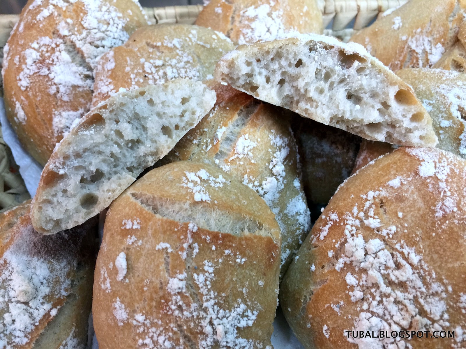 TUBAL: CHAPATA O CIABATTA