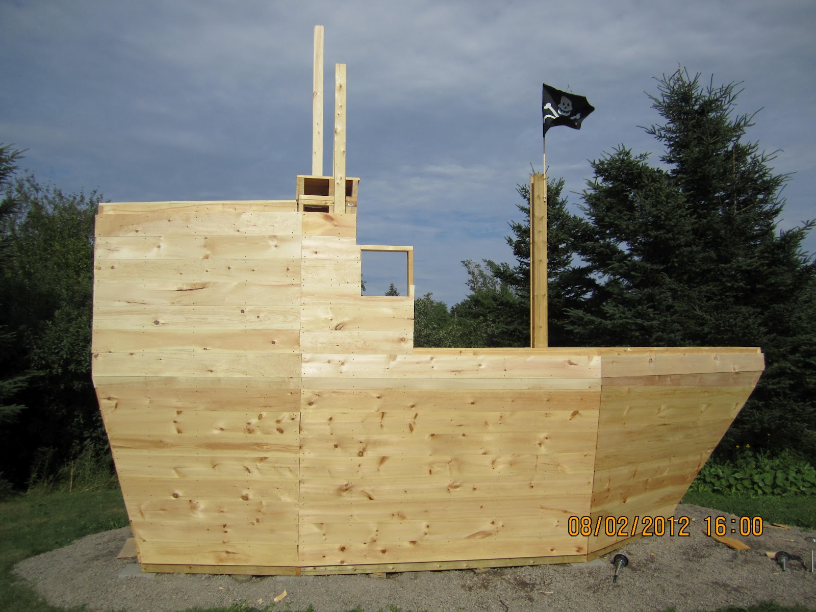 Backyard Kidz: Backyard Pirate Ship - Day 10 (I think)