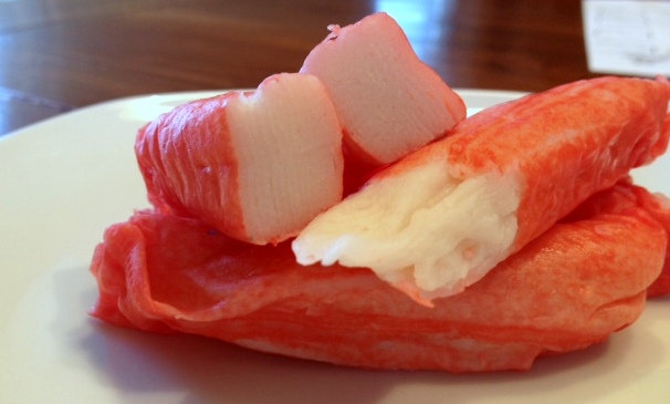 Pimentious: Crab Finger Salad (Surimi, imitation crab)