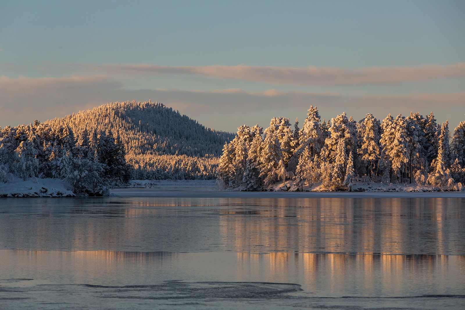Lappland Nature: Strålande vackra Vinterdagar
