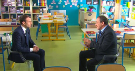 Blog de Lutte Ouvrière d'Argenteuil: Macron à l’école sur TF1 : zéro pointé
