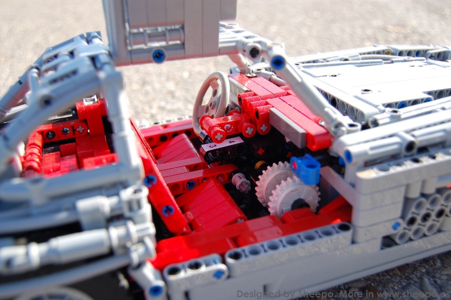 LEGO MOC Mercedes-Benz 300SL '54 Gullwing by Sheepo | Rebrickable ...