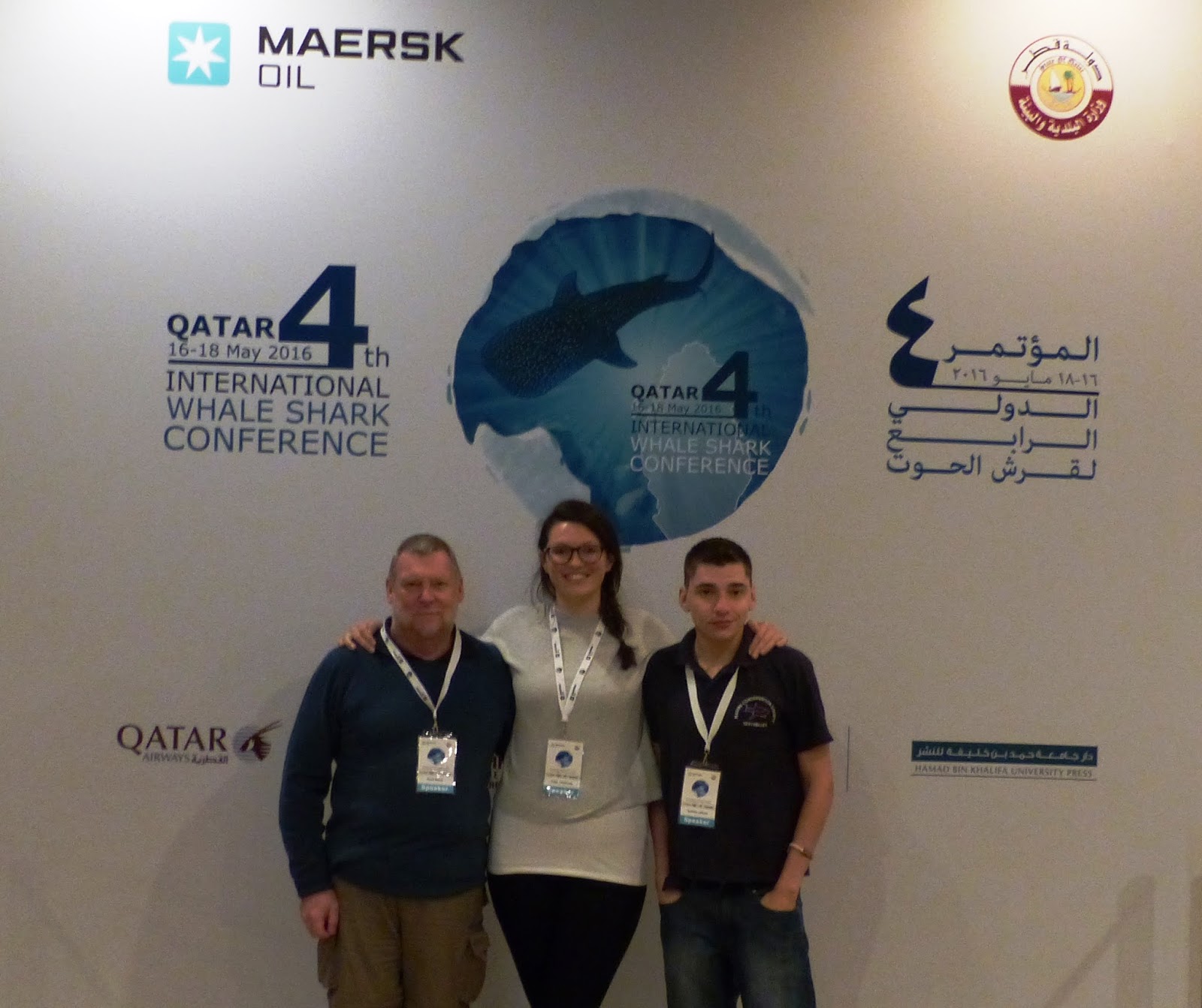 Underwater Centre ~ Dive Seychelles: 4th Whale Shark conference in Qatar