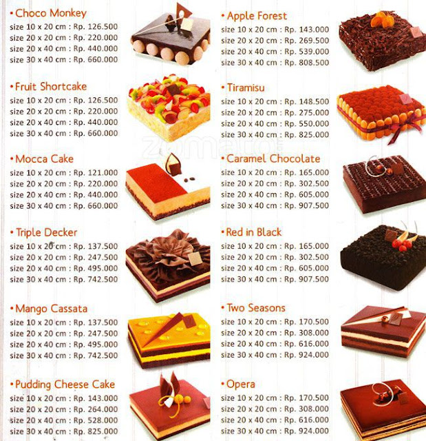 Harga Menu Dapur Cokelat Kelapa Gading Restoran Desserts