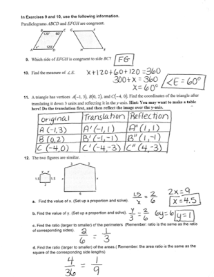 Grade 6 Math with Ms. Eringis : Answer Key--Red, Blue, and Purple Class ...