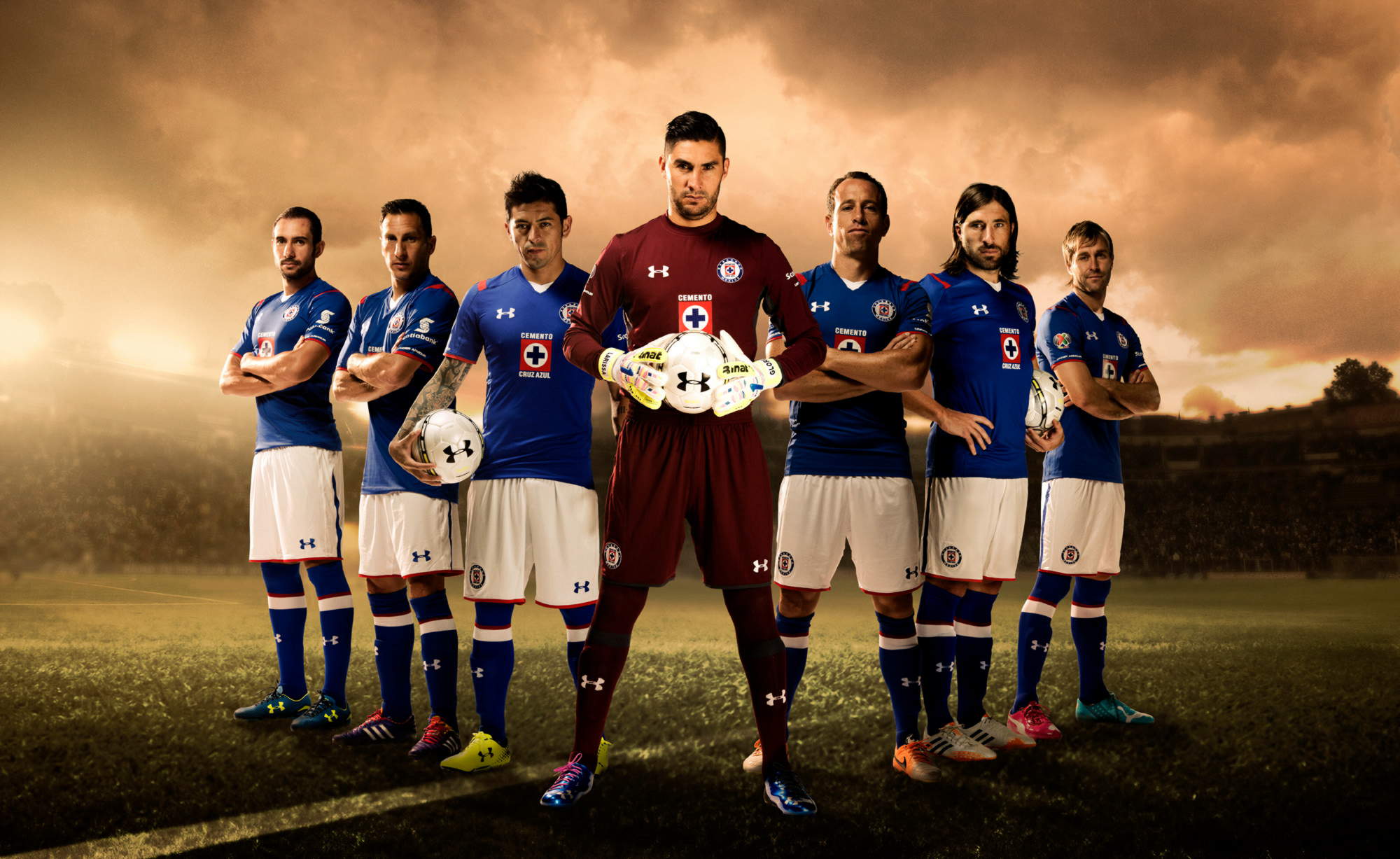 Under Armour Cruz Azul 14-15 Kits Released - Footy Headlines