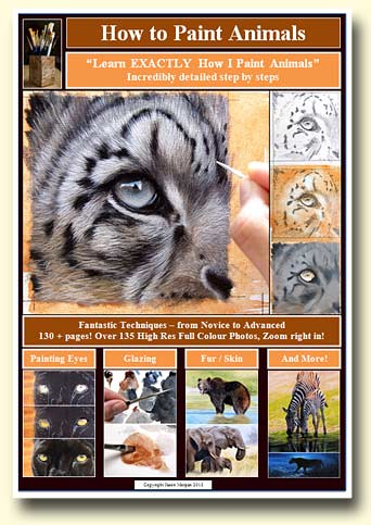 Learn to Paint Animals and fur: Learn to paint wildlife - Step-by-Step ...