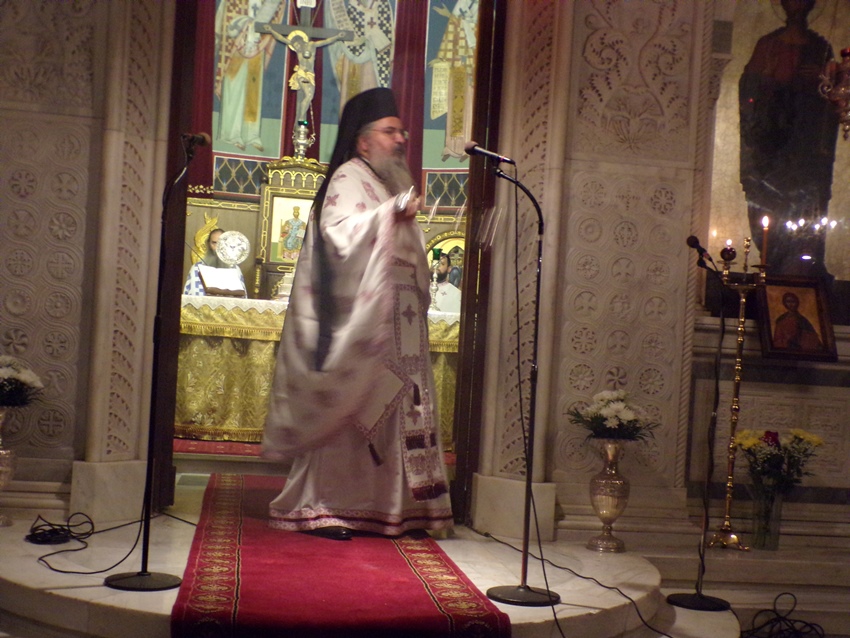 Ο ΣΕΒ. ΠΟΙΜΕΝΑΡΧΗΣ ΜΑΣ κ. ΔΙΟΝΥΣΙΟΣ ΛΕΙΤΟΥΡΓΗΣΕ ΣΤΟΝ ΠΑΝΗΓΥΡΙΖΟΝΤΑ Ι. Ν ...