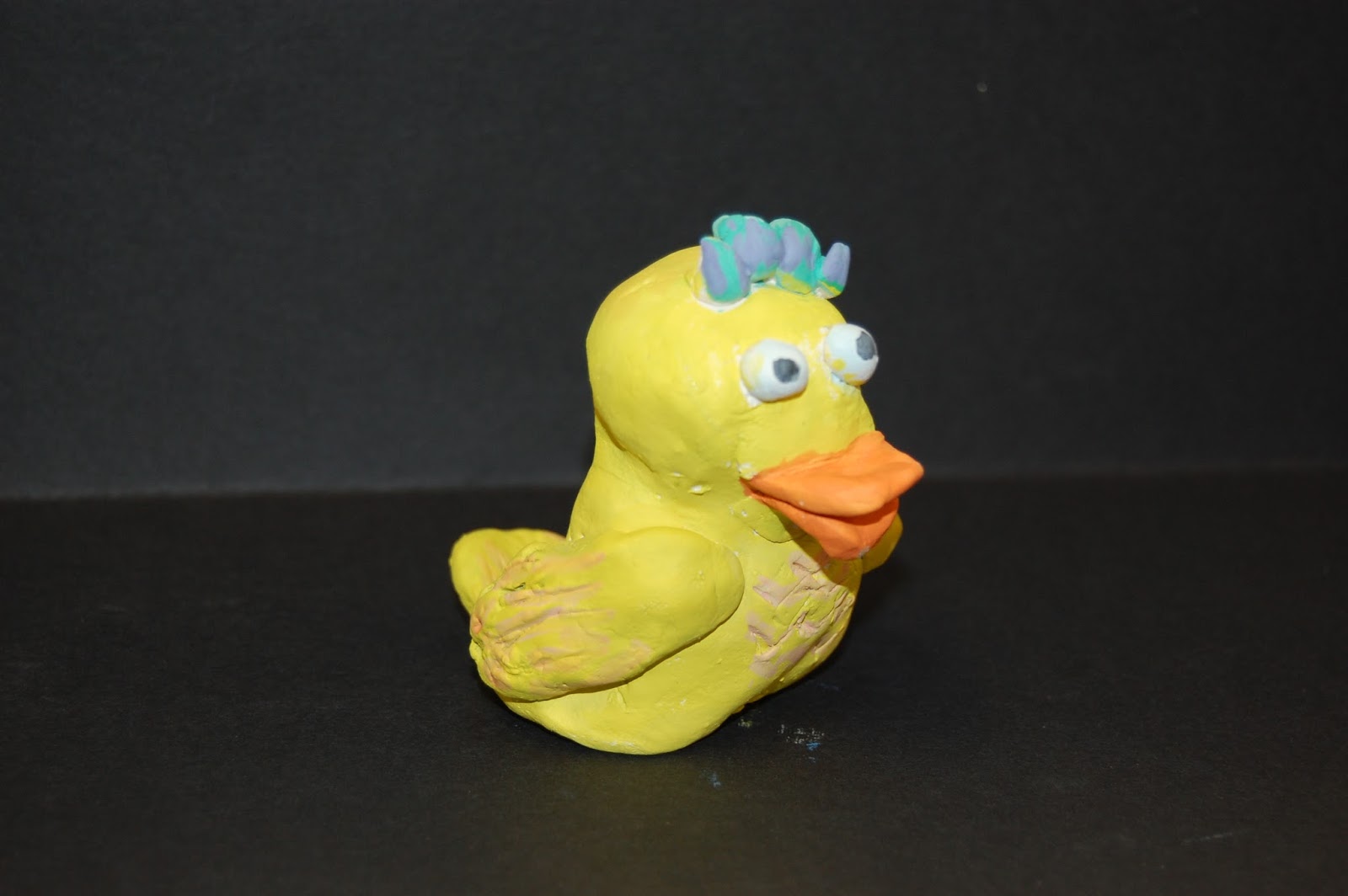 super happy art class: Air-Dry Clay Birds