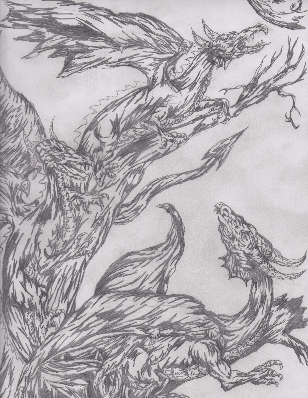 Daniel Lamb Original Pencil Artwork