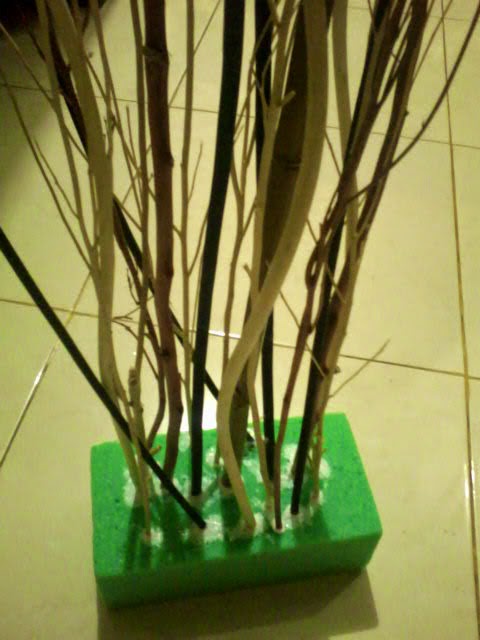 Pondok Dahar Lauk Jogja: Cara & Tips Merangkai Bambu Ulir atau Ranting ...