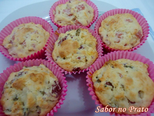 Muffin Salgado | Sabor no Prato