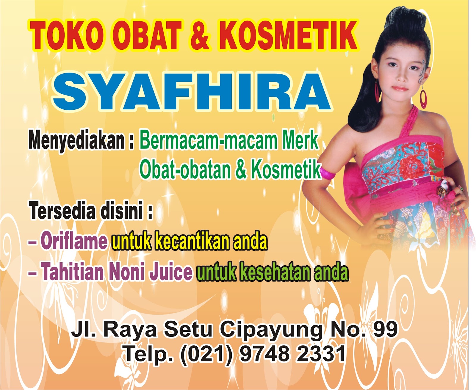 Contoh Spanduk Toko Kosmetik My Ads