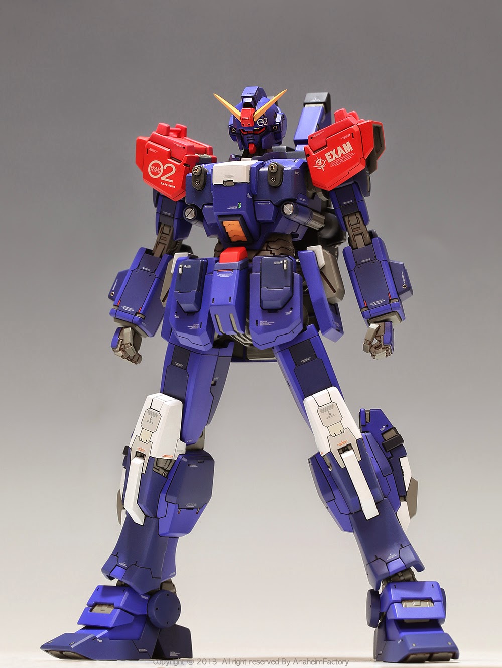 1/100 Resin Cast kit Blue Destiny Unit 02 "Nimbus Schterzen Colors ...