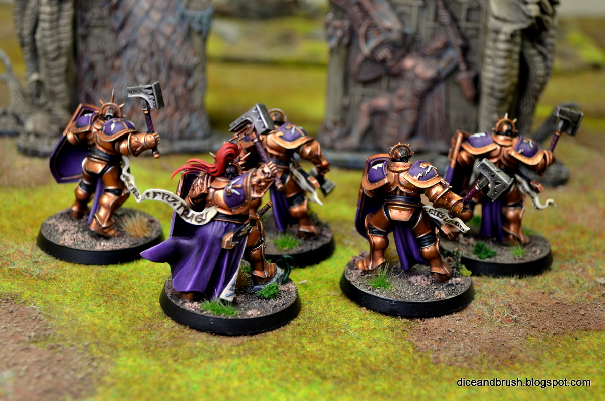 Dice and Brush: Minature Monday: Stormcast Eternals Starter Set finished