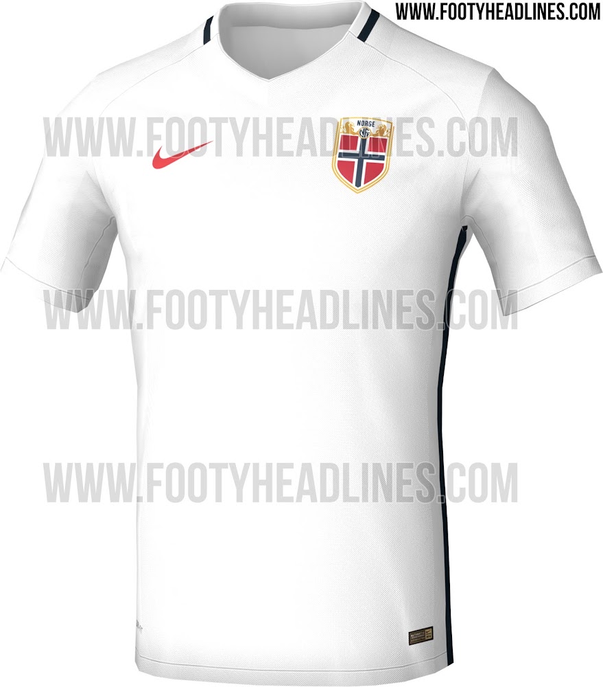 Norway 2016 Home and Away Kits Released - Footy Headlines