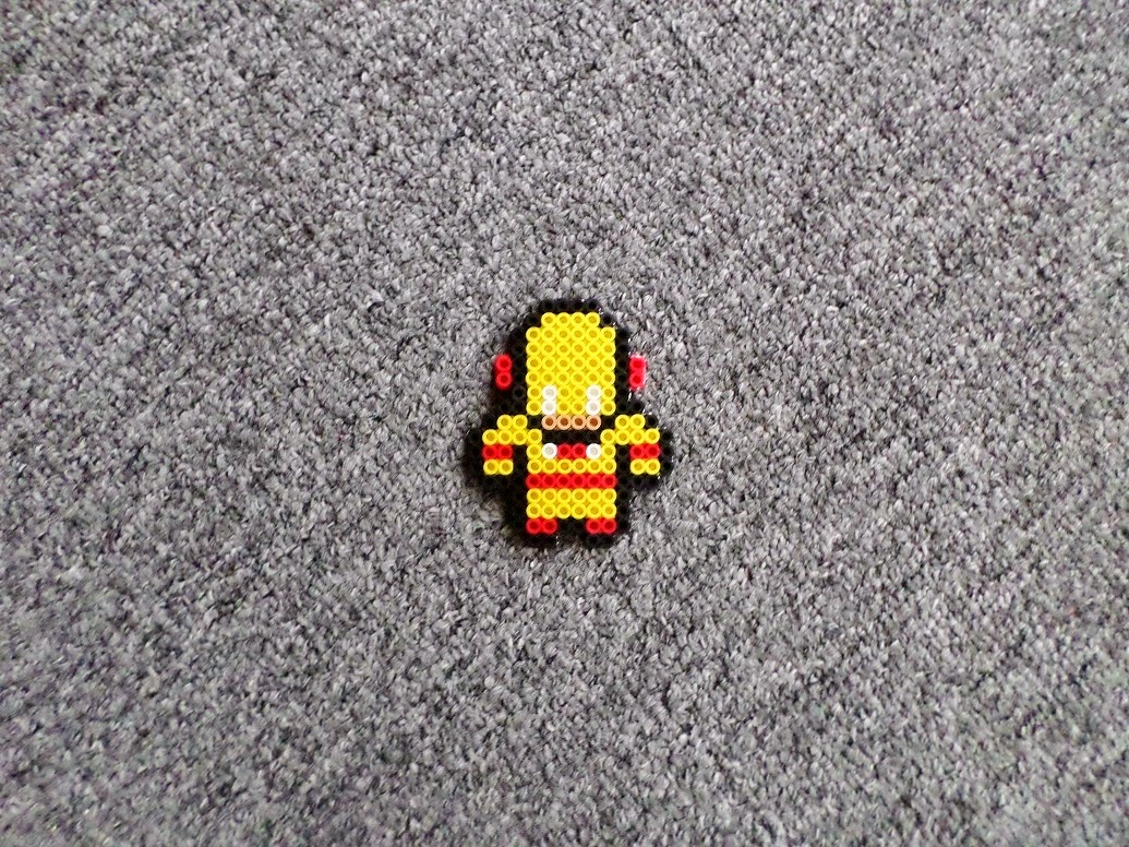Long Black Fingers : Reverse Flash, Moon Knight Perler Beads