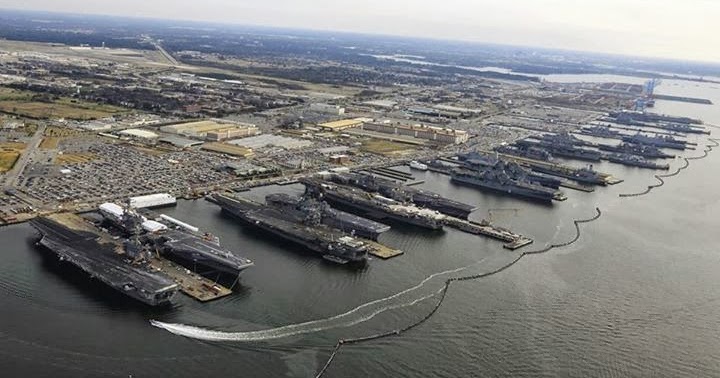 Norfolk Naval Base Dec 2012 ~ Aircraft carriers
