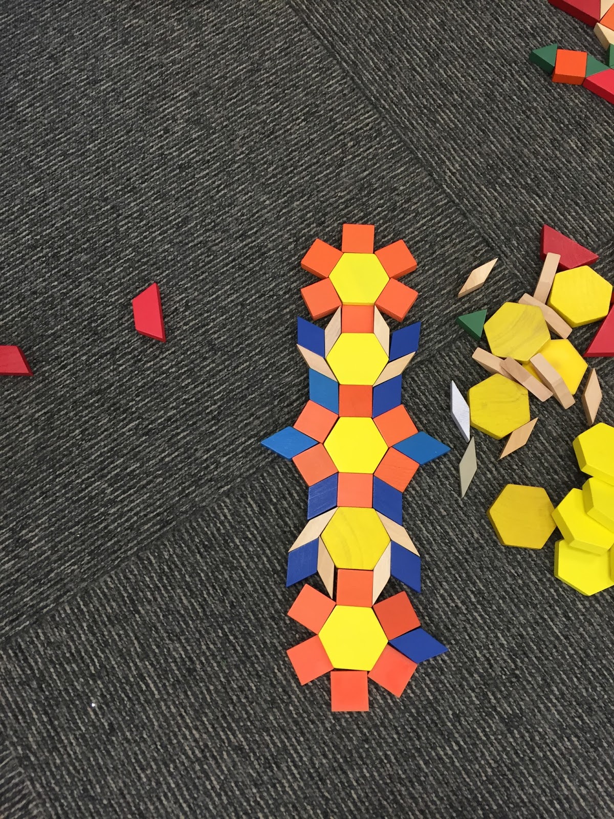 Year 2 @ IST: Tessellating pattern blocks