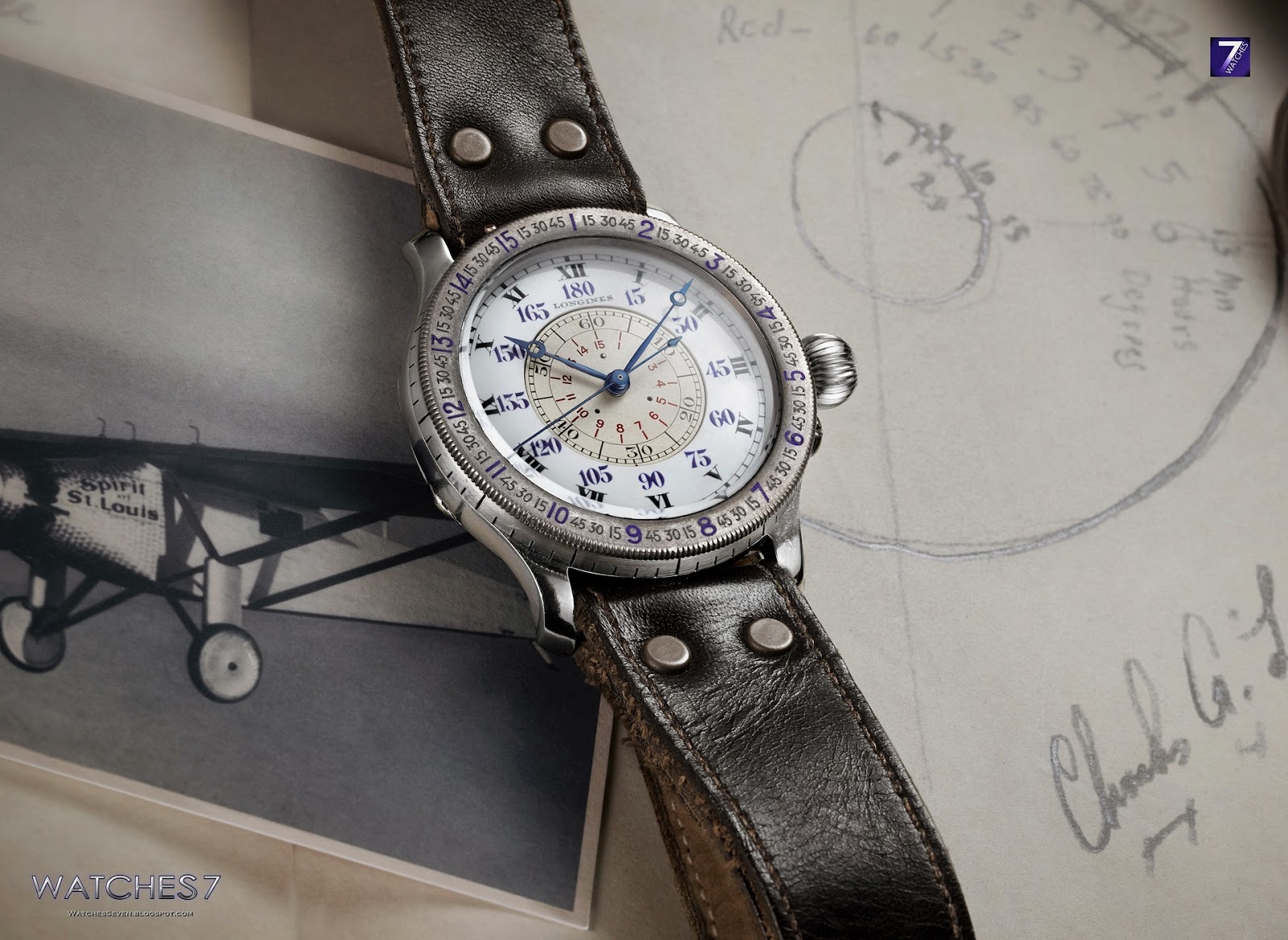 Watches 7: LONGINES – Lindbergh Hour Angle Watch 1927-2017 - 90th ...