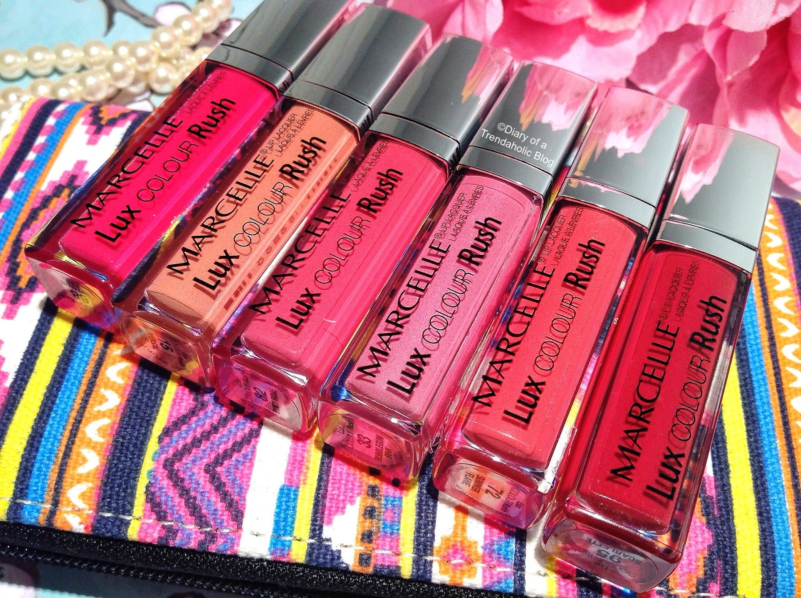 Diary of a Trendaholic : Marcelle Cosmetics Lux Color Rush Lip Lacquer ...