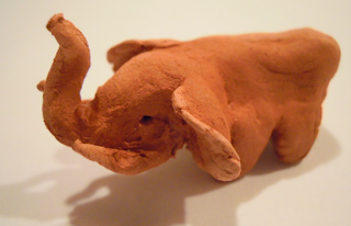 An Elephant a Day: Elephant No. 77: Air-Hardening Clay