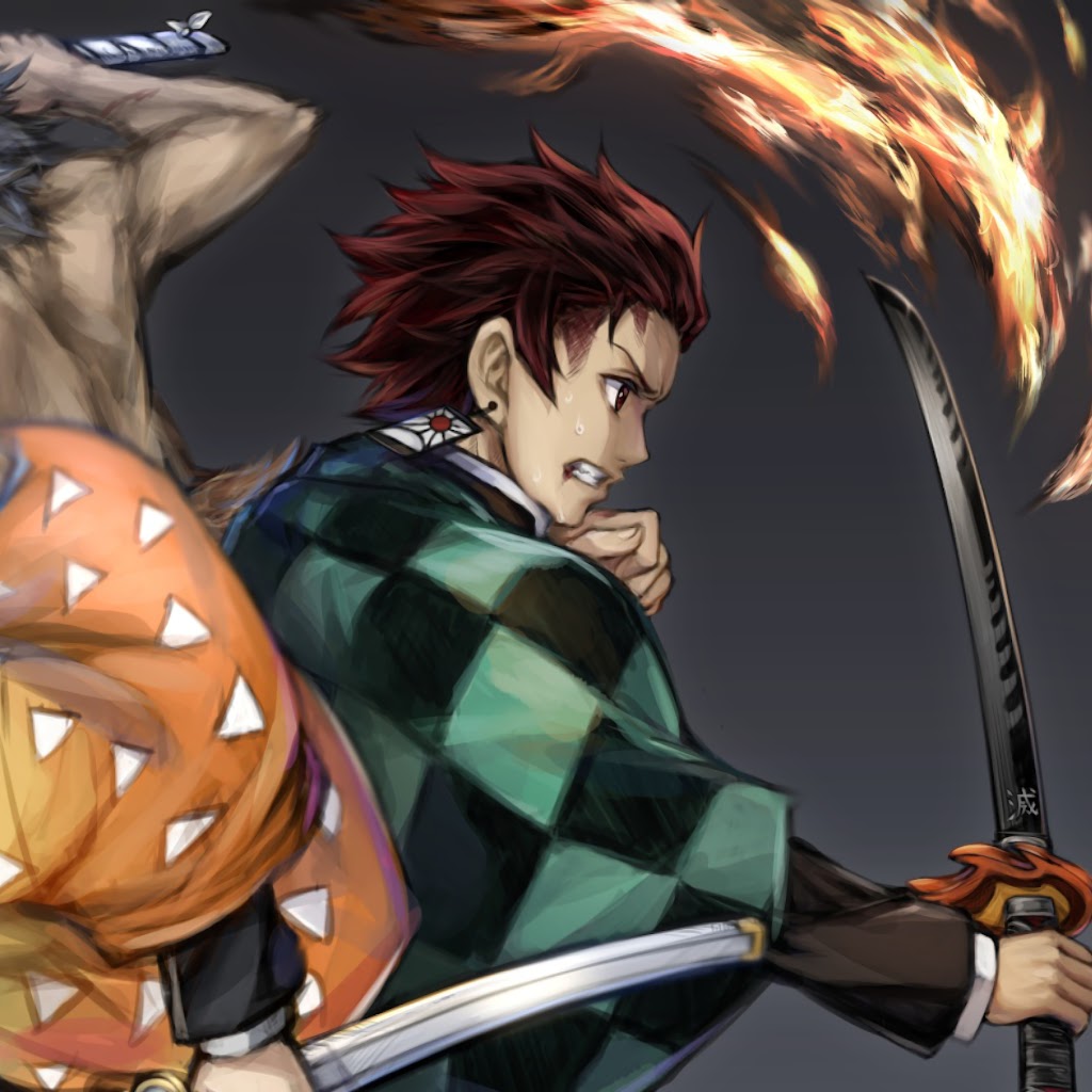 Zenitsu, Tanjiro, Inosuke, Kimetsu no Yaiba, 4K, #148 Wallpaper PC Desktop