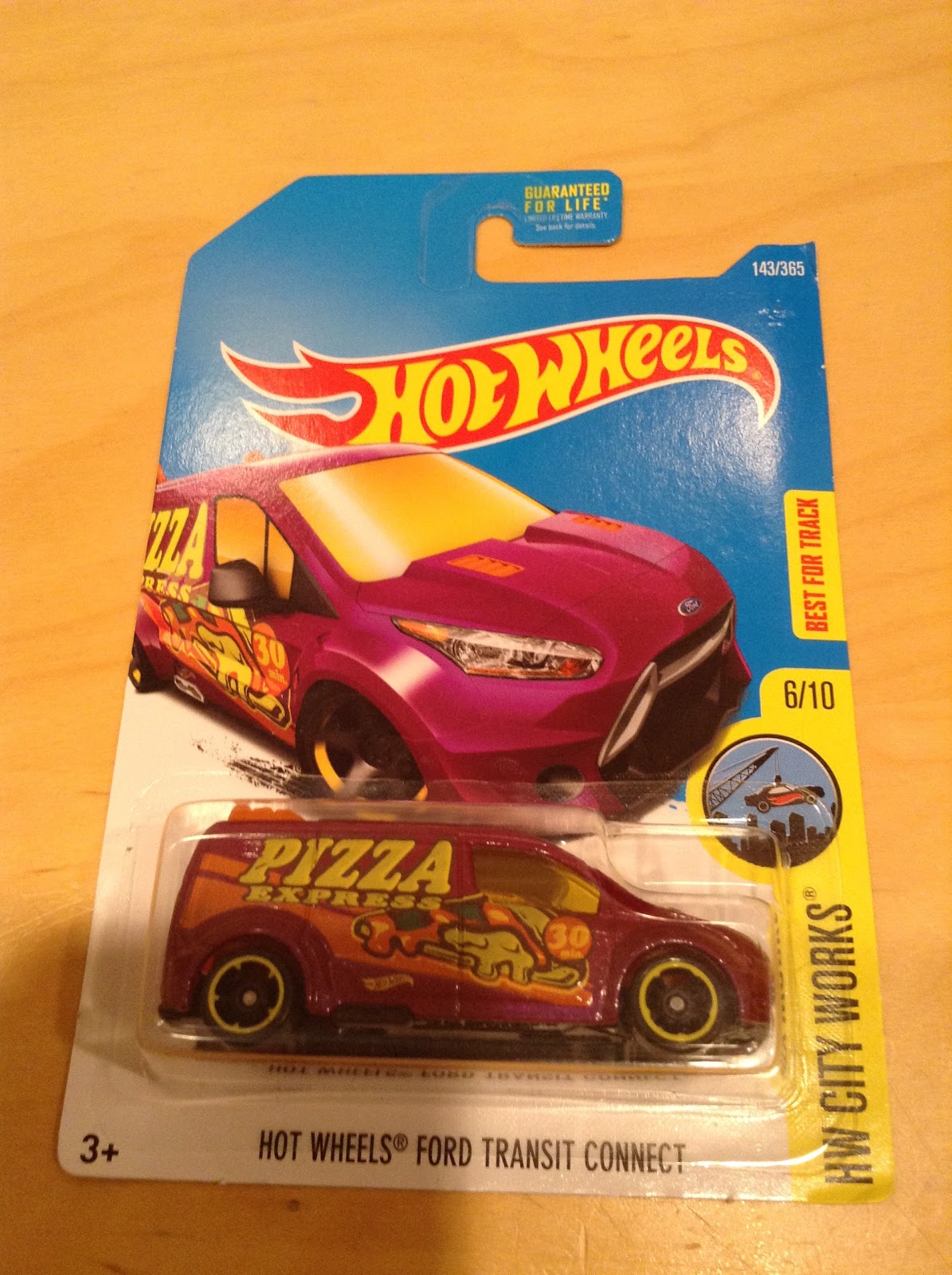 JULIAN'S HOT WHEELS BLOG: Hot Wheels Ford Transit Connect (2017 HW City ...