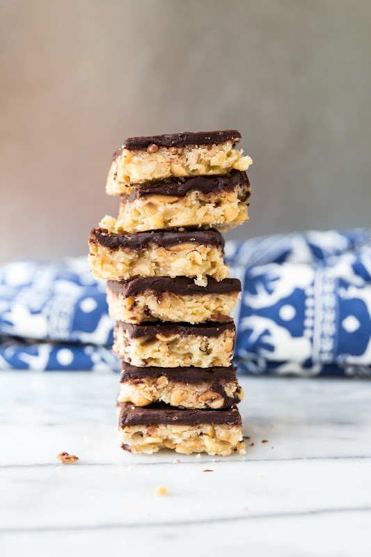 Milk and Honey: Peanut Crunch Slice