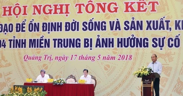 PM: Efforts to assist people affected by Formosa incident pay off