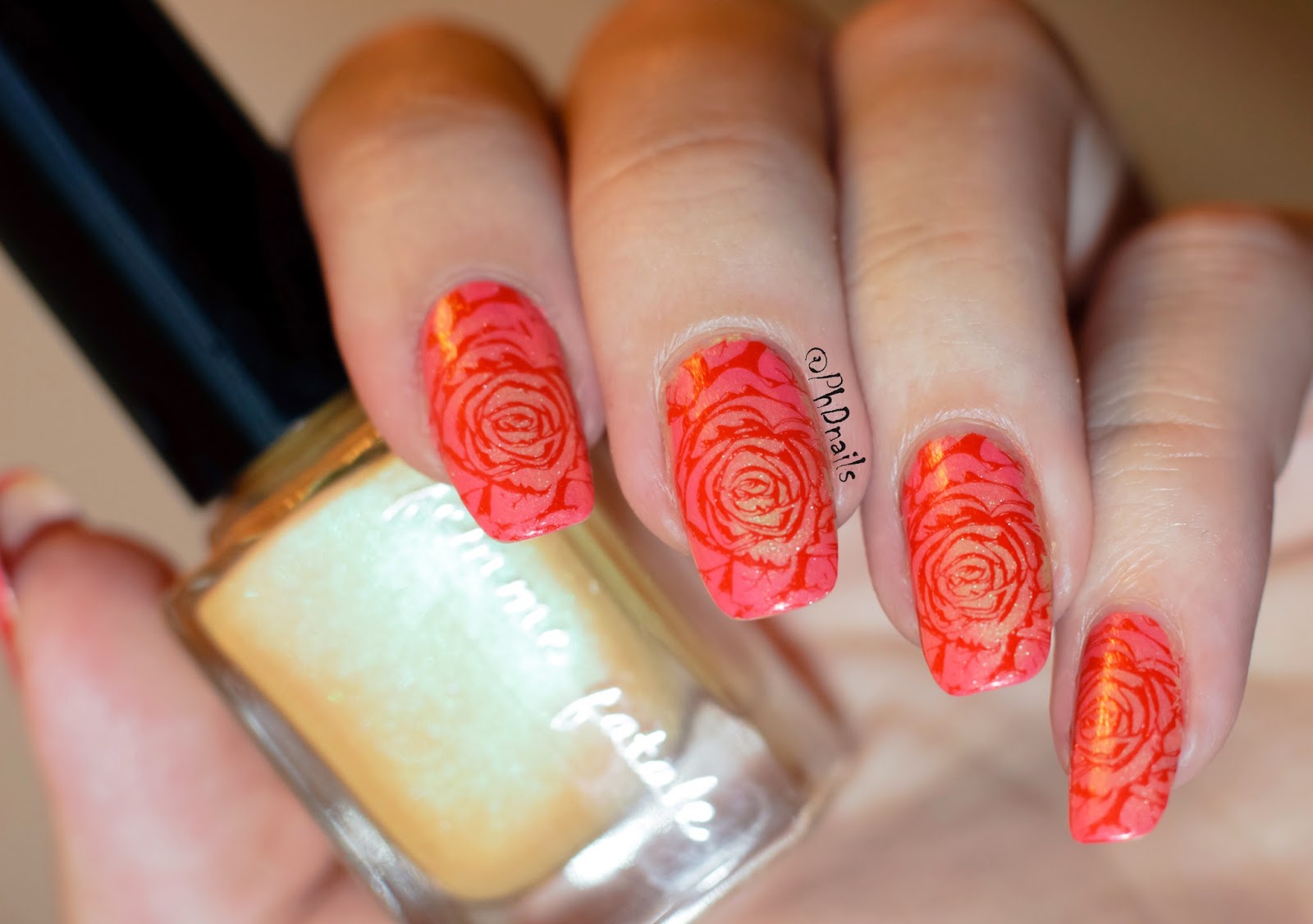 PhD nails: HPB presents: Nail art and tutorial with radial gradient and ...