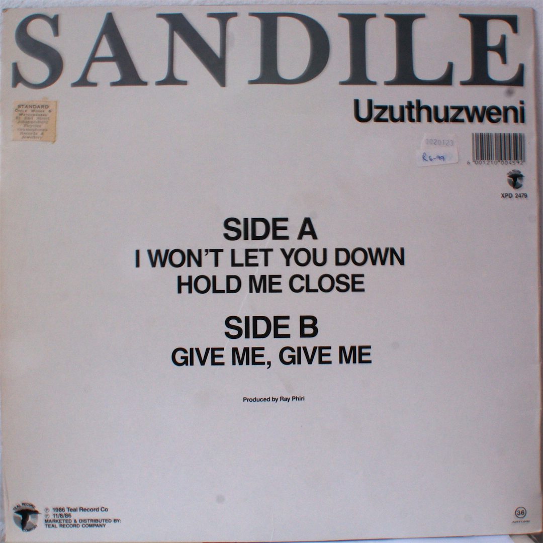 Afro-Synth: SANDILE - Uzuthuzweni (1986)