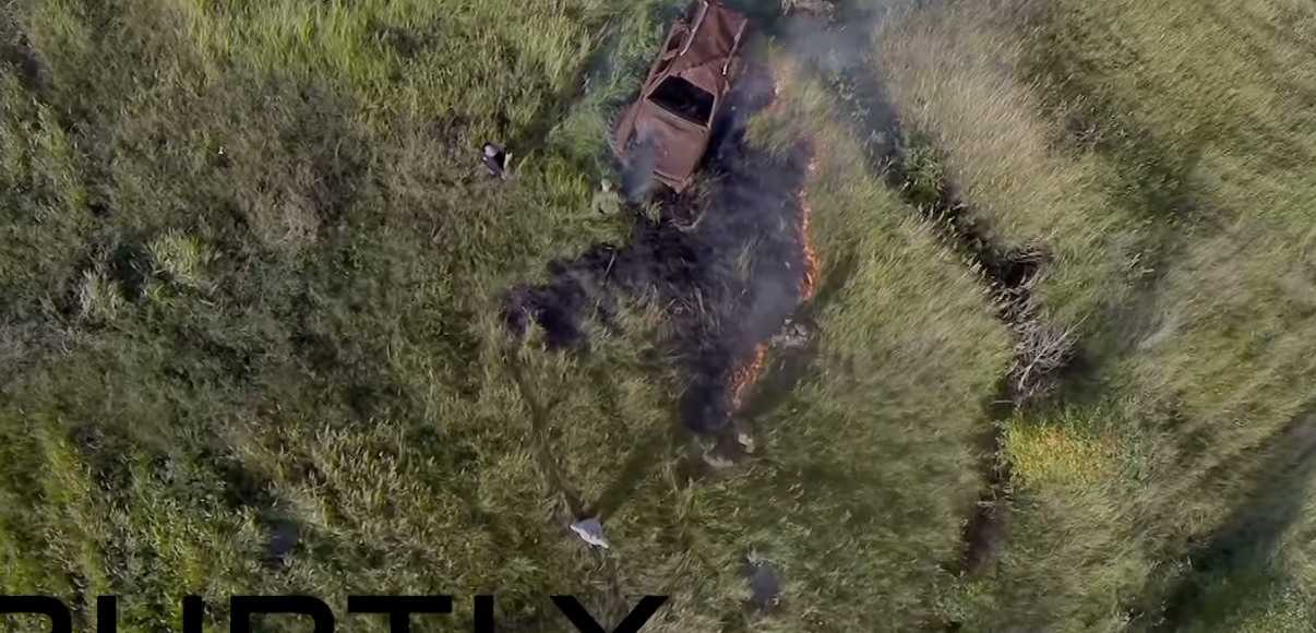 Russia has armed a multi-copter drone with a light anti-tank RPG ...