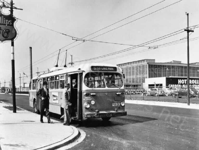 Eddie's Rail Fan Page: Eastbound Chicago Transit Authority Route # 51 ...