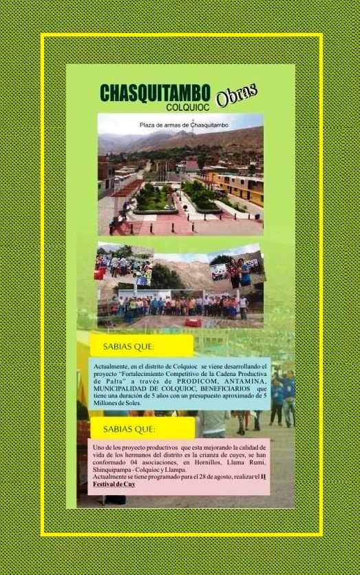 CHIQUIÁN QUERIDO / Armando Alvarado Balarezo (Nalo): CHASQUITAMBO: IX ...