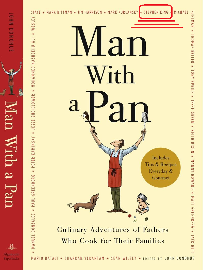 Talk Stephen King: King included in book: Man With A Pan