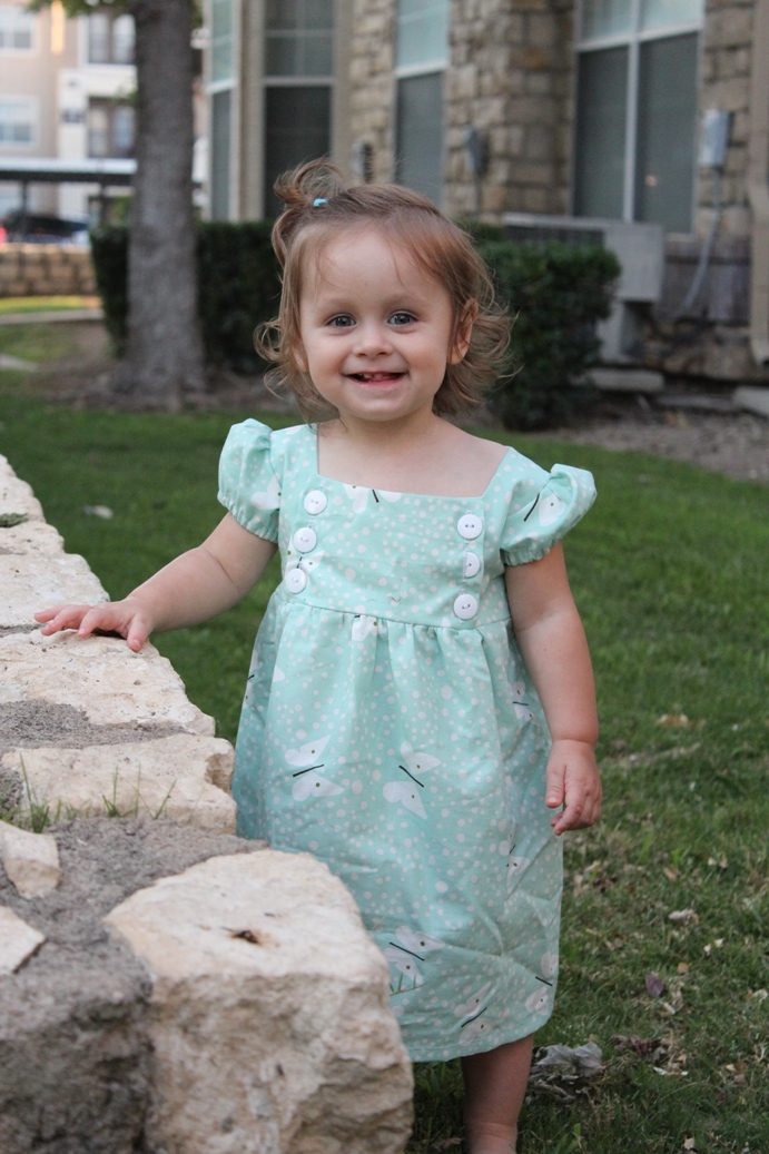 Junebug dress pattern testers
