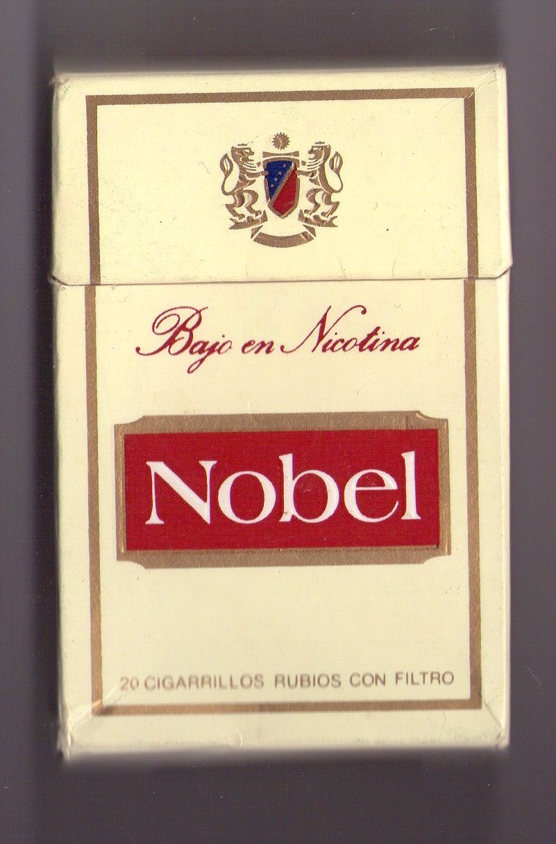 Ma Collection de paquets de cigarettes: NOBEL